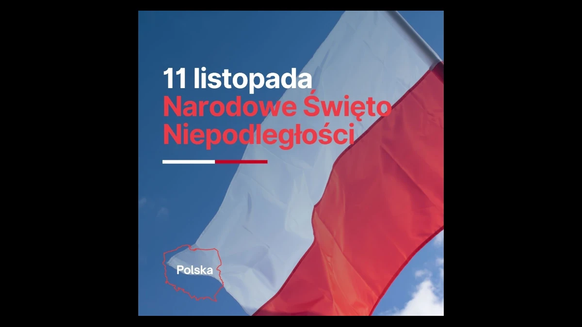 11 listopada - Święto Niepodległości. Dzień wolny od pracy